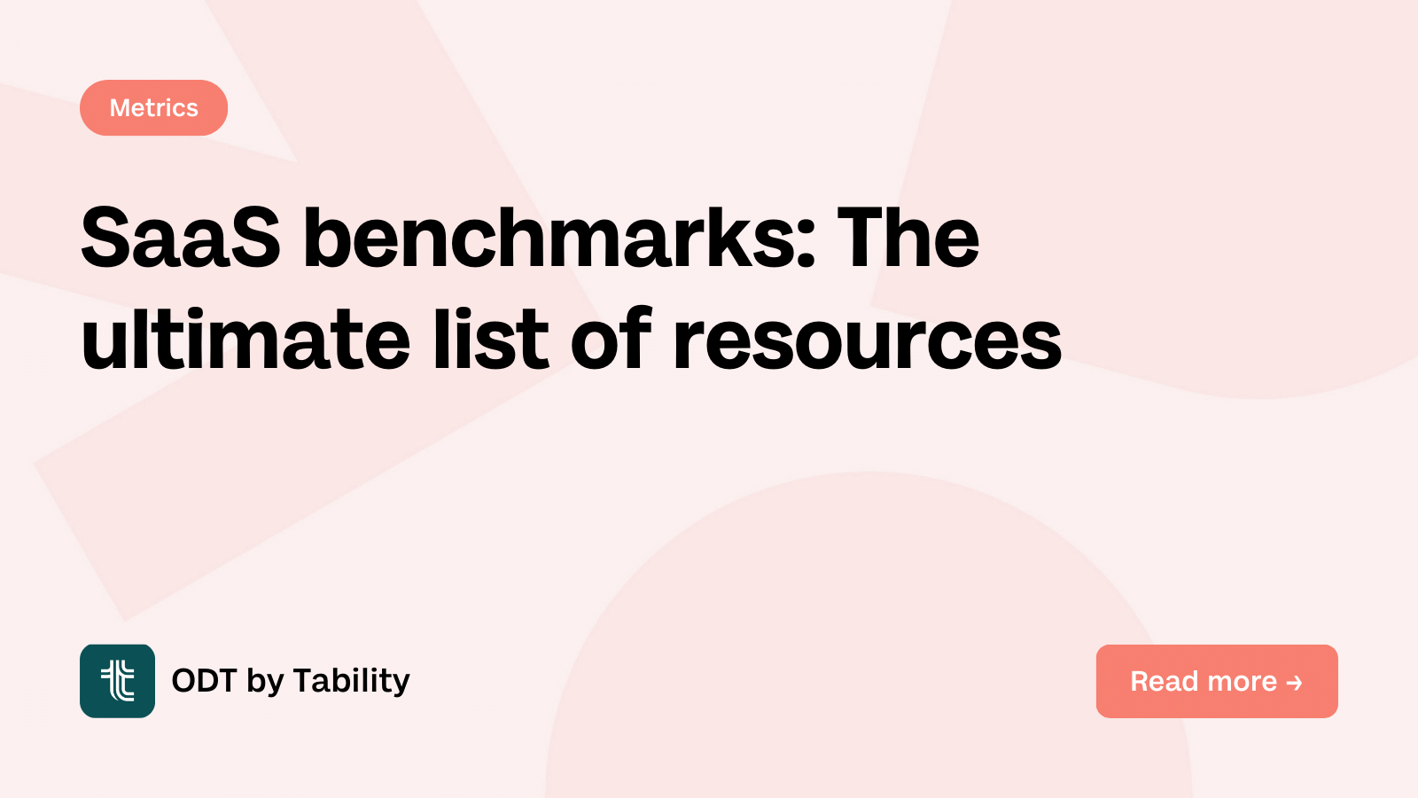 SaaS benchmarks: The ultimate list of resources